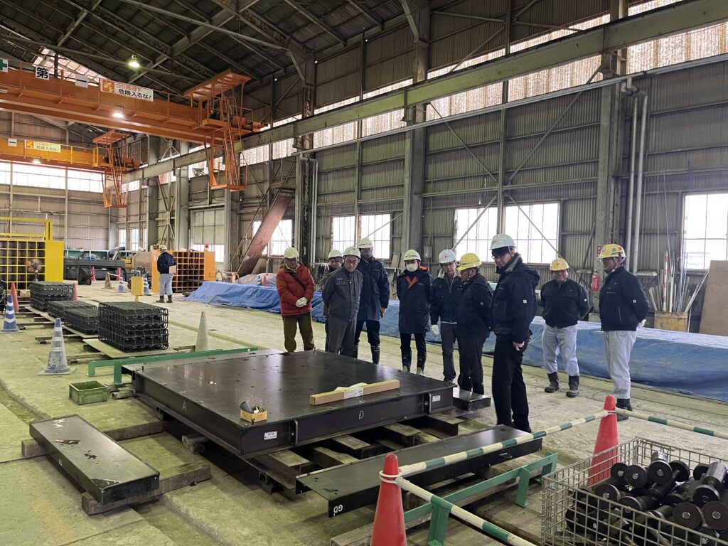 ピー・エス・コンクリート北上⼯場⾒学会報告 | JSCA東北支部